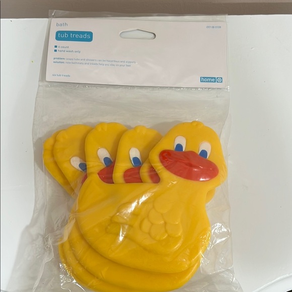 Bottoms | Home Bath Tub Treads Yellow Duck Design | Poshmark